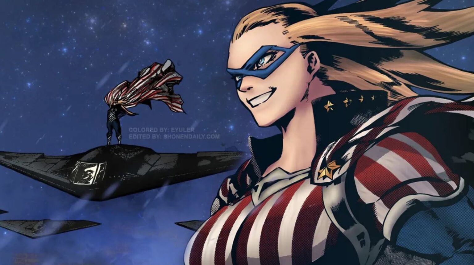 My Hero Academia presenta al héroe número uno de Estados Unidos