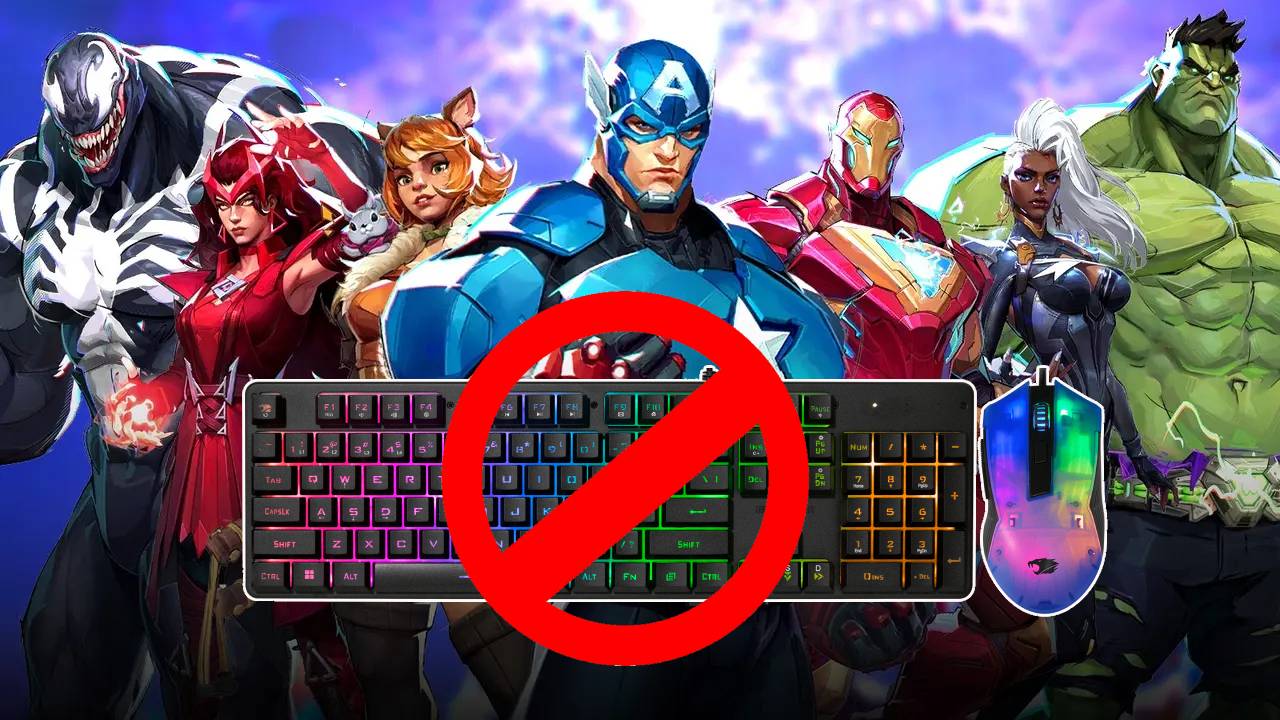Marvel Rivals baneará jugadores de consola que utilicen mouse y teclado
