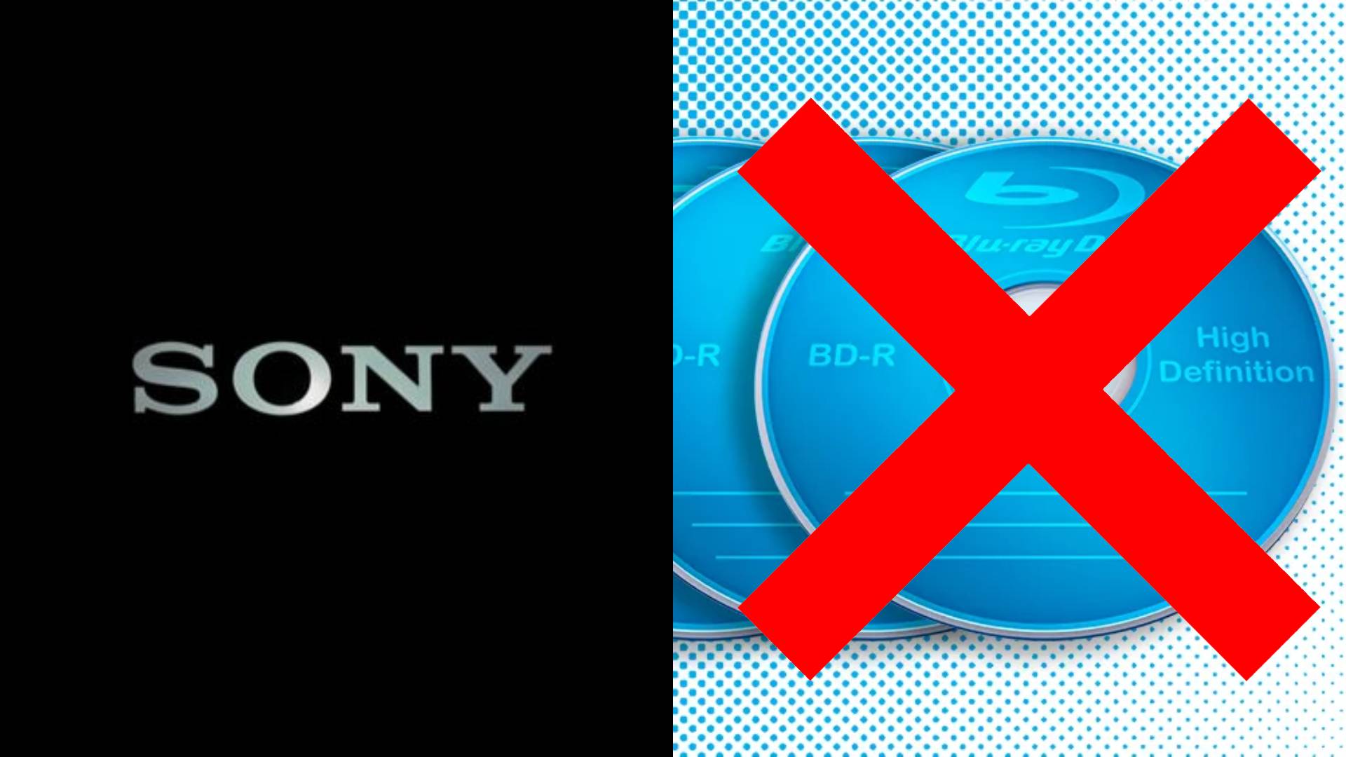 Sony anuncia que no hará más discos Blu-ray