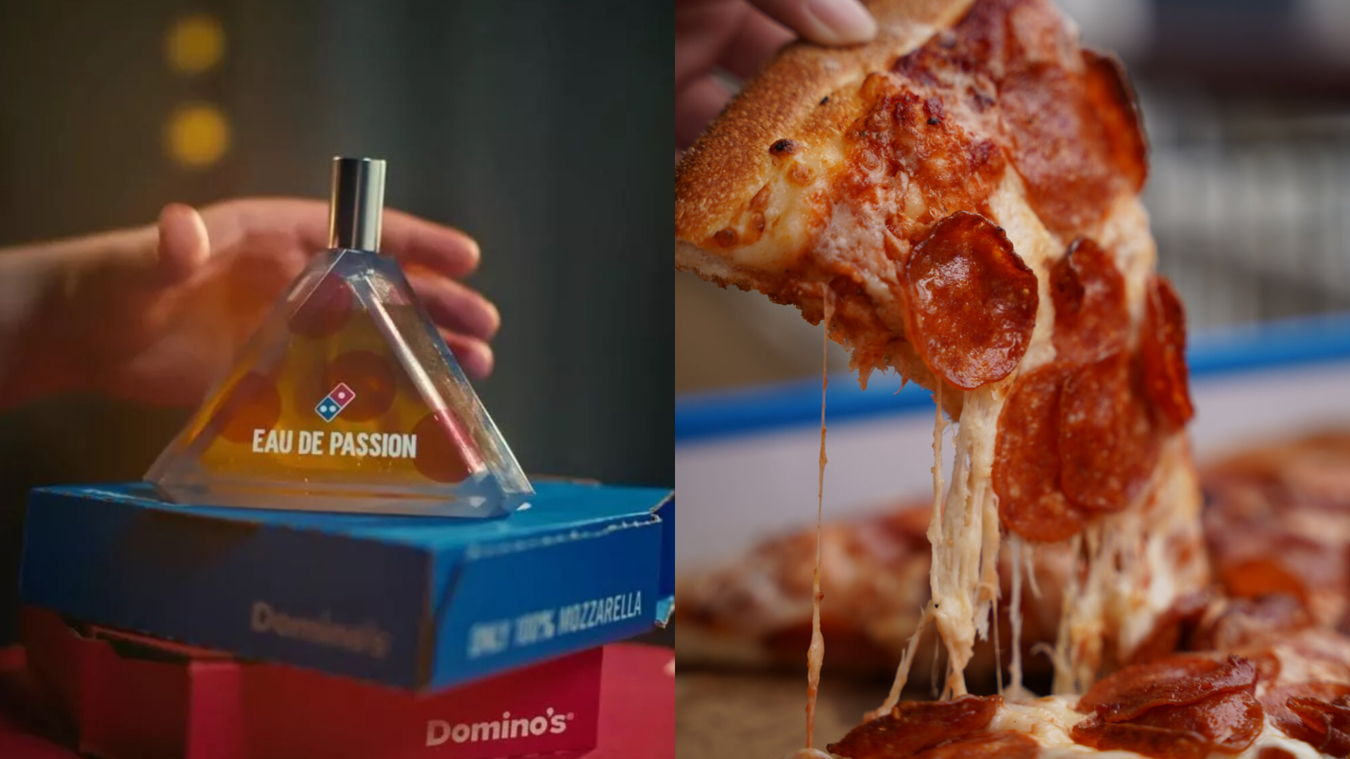 Domino’s Pizza lanza perfume con olor a Pepperoni