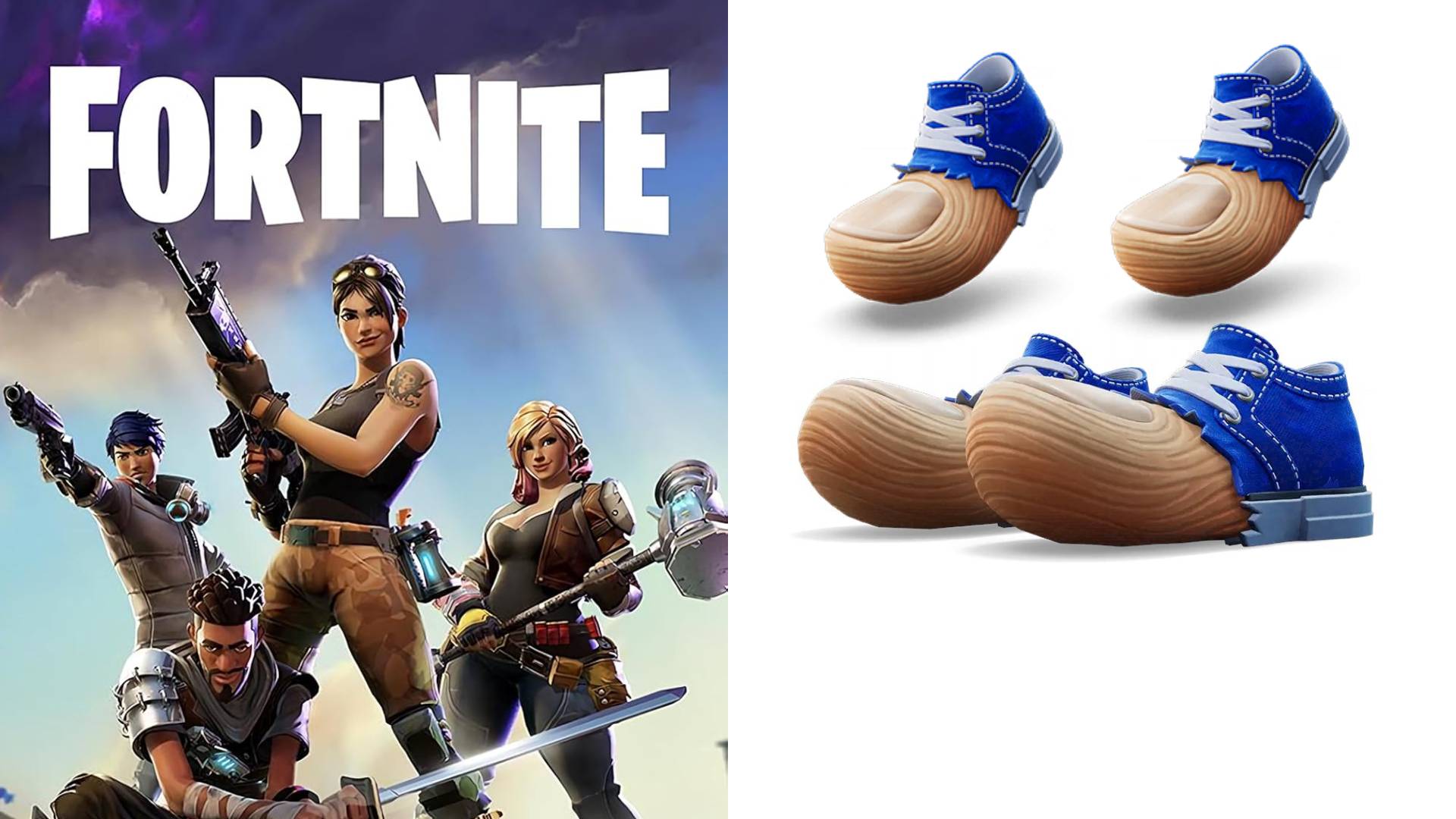 Fortnite revela nuevos zapatos con forma de dedo