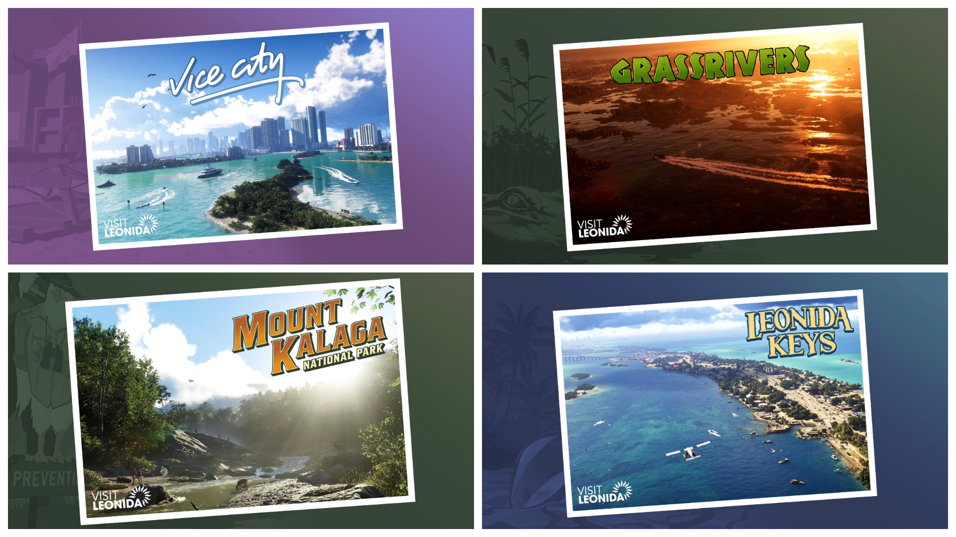 Rockstar revela las principales localizaciones de GTA VI