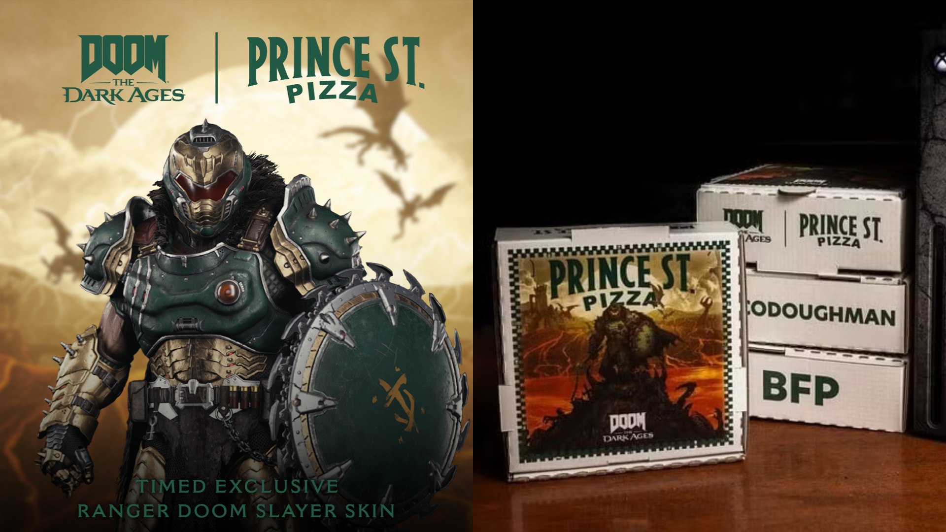 Skin exclusiva de DOOM puede ser obtenida comiendo pizza