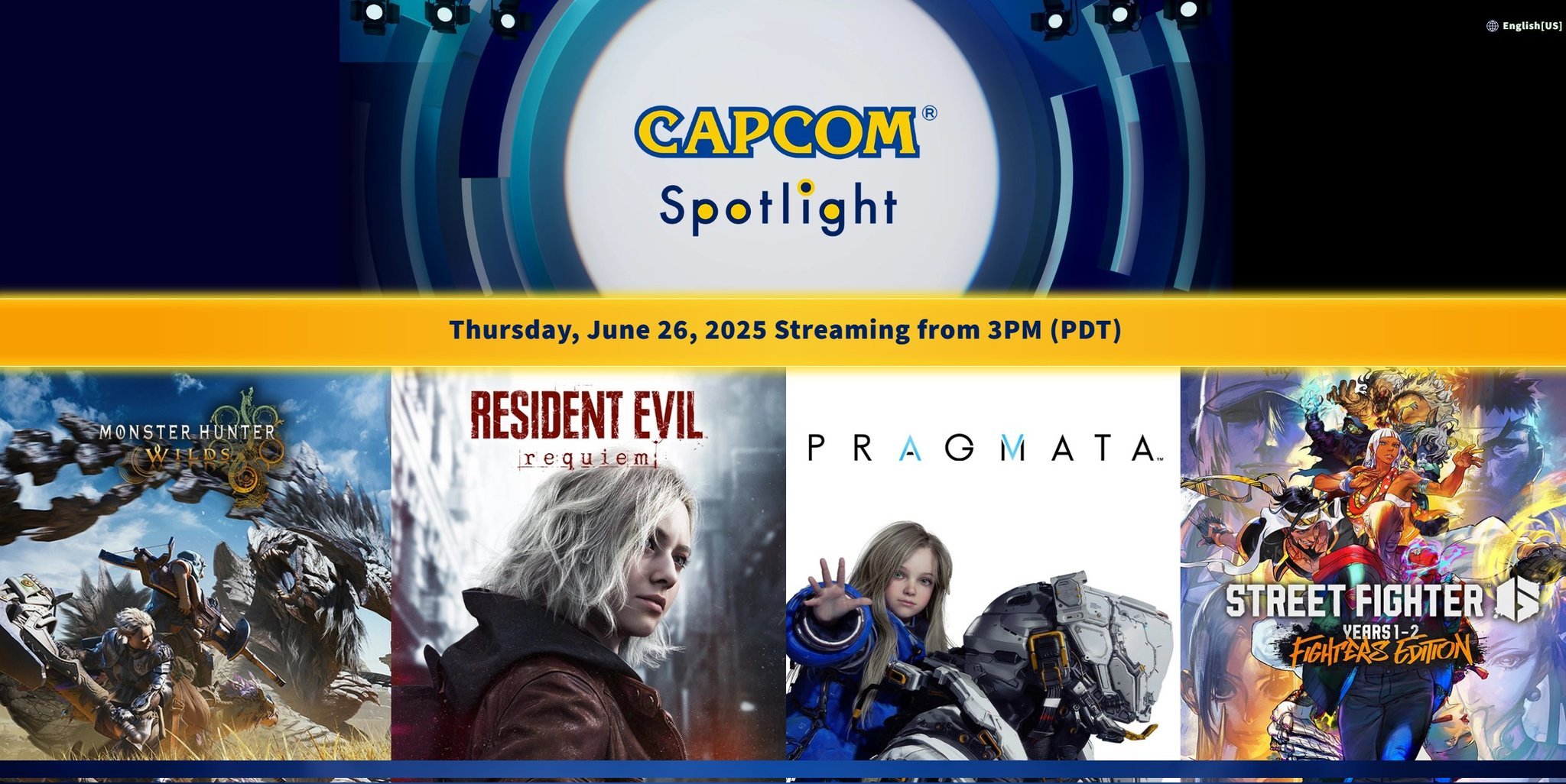 Capcom Spotlight 2025 es anunciado para el 26 de junio