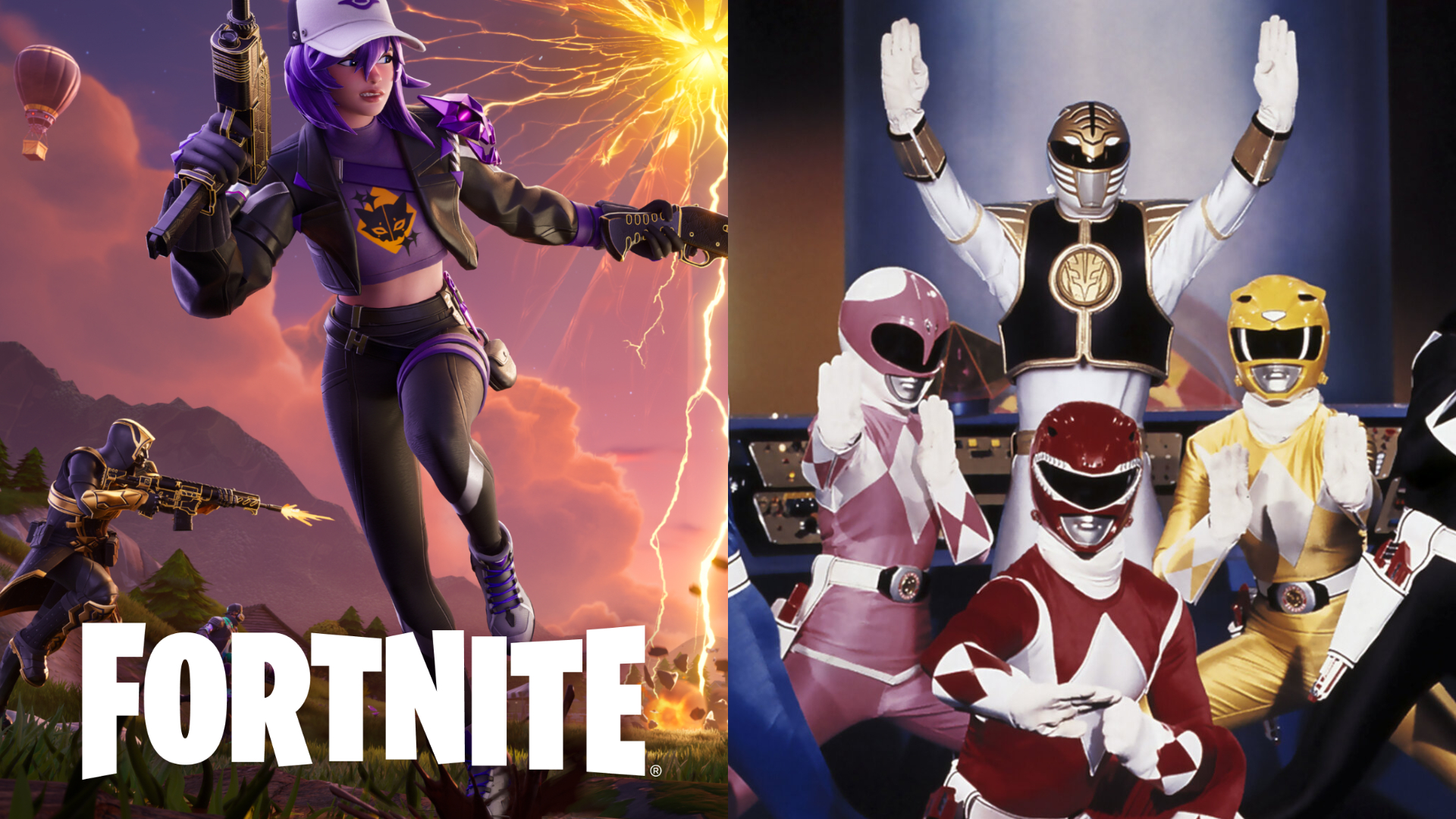 Los Power Rangers llegarían a Fortnite próximamente