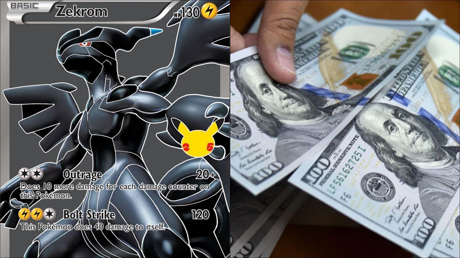 Streamer corta carta Pokémon de $200 en directo