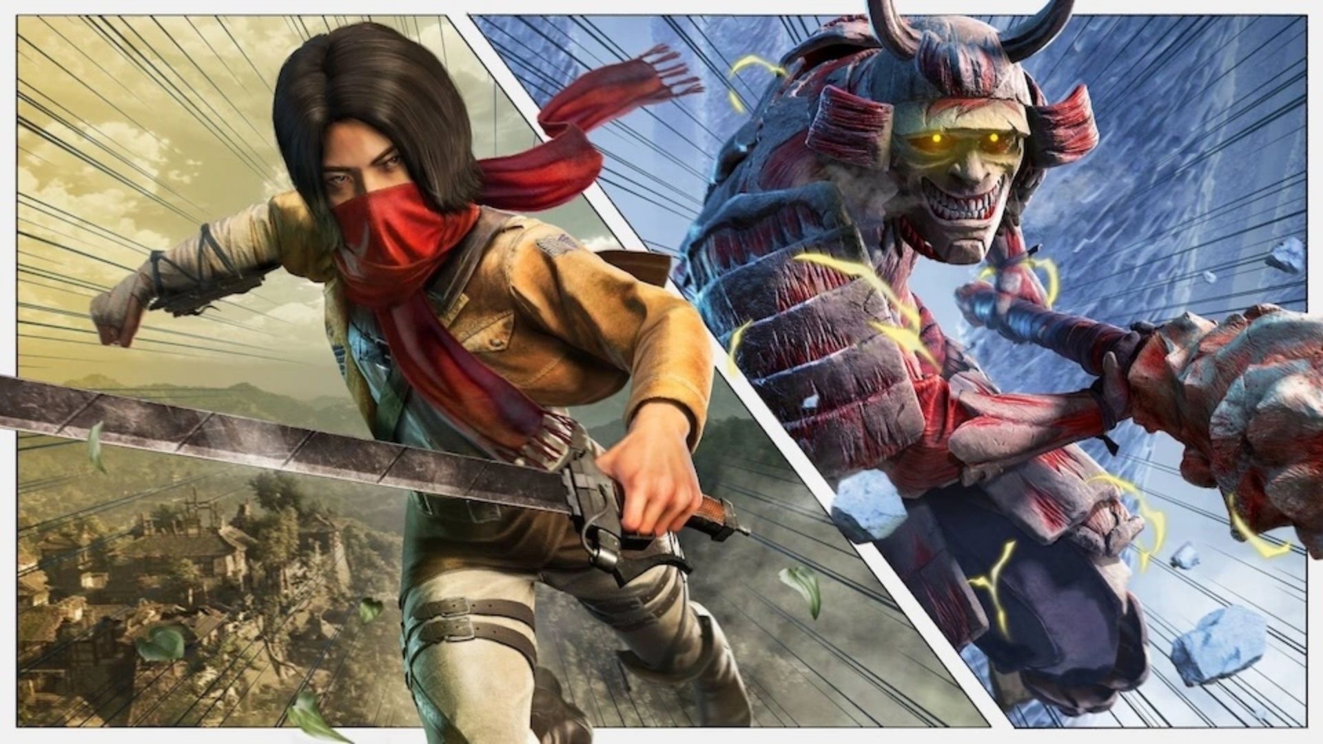 Assassin's Creed Shadows y Attack on Titan lanzan colaboración