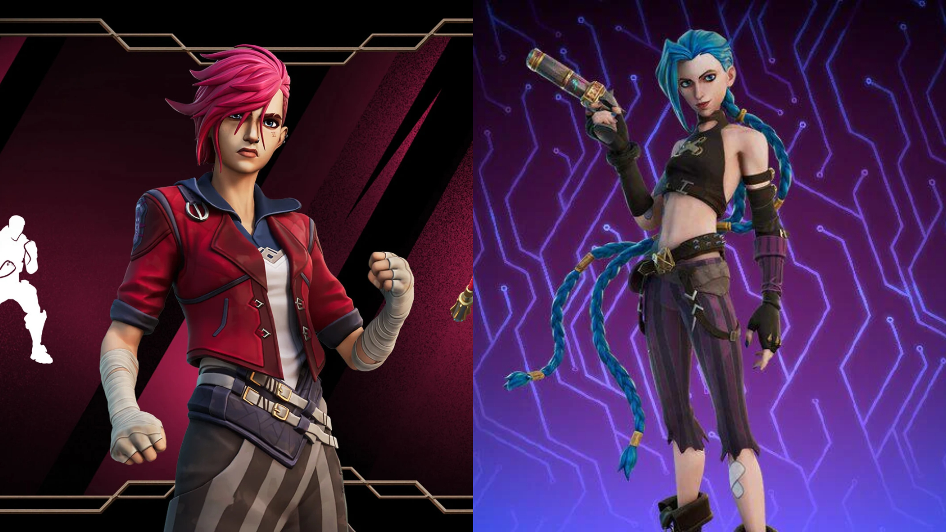 Jinx y Vi volverán a Fortnite según filtración