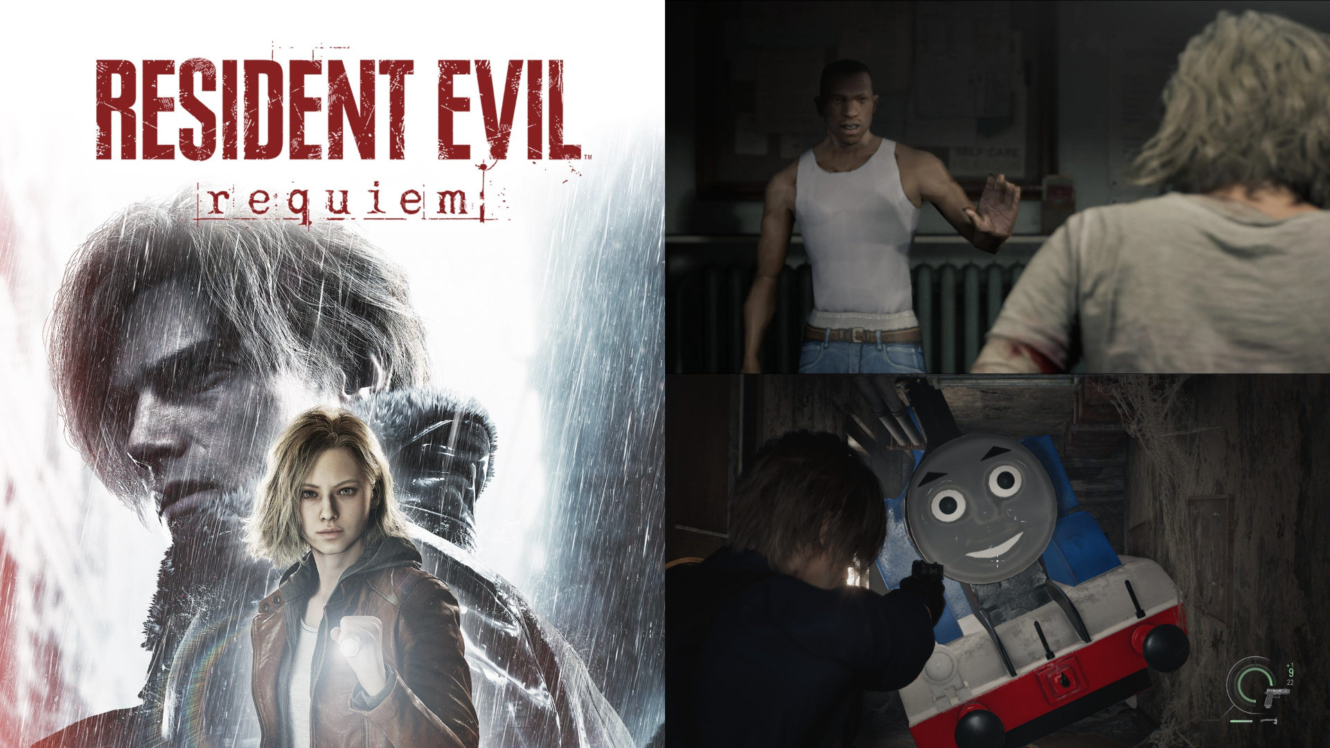 CJ y Thomas the Tank ya están en Resident Evil Requiem