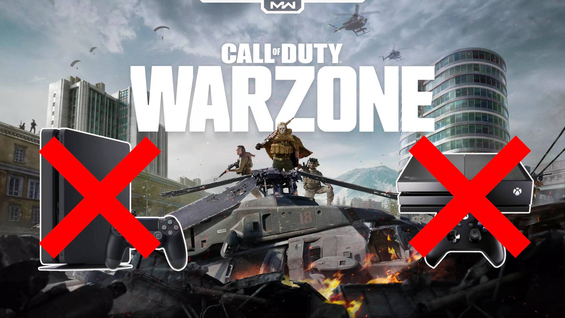 Call of Duty: Warzone no podrá jugarse en PS4 y Xbox One